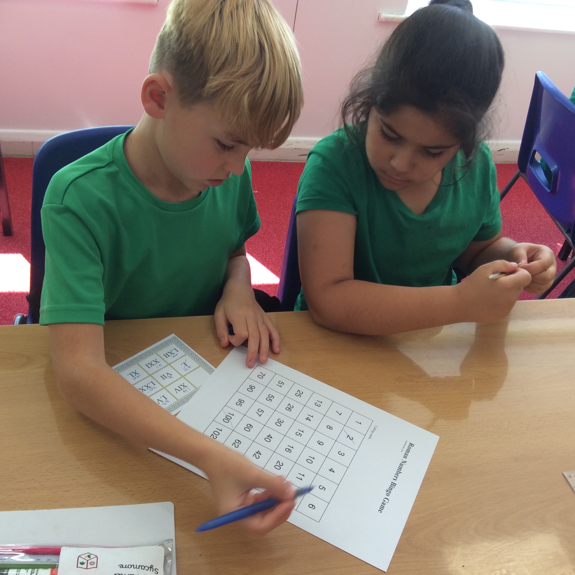 Roman Numeral Bingo: Bringing Ancient Maths to Life – Tudor Grange ...